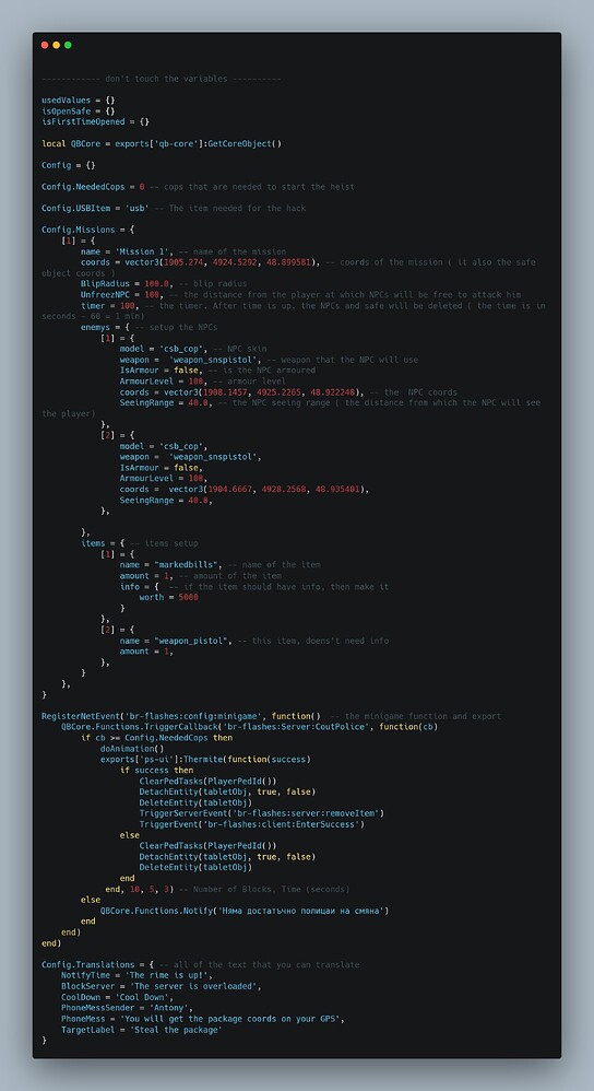 BR-USB | Steal The Package - FiveM Releases - Cfx.re Community