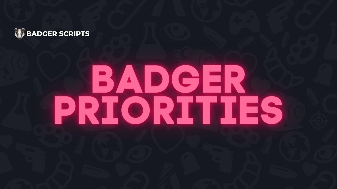 [RELEASE] Badger-Priorities (A better Priority Cooldown script) - FiveM ...
