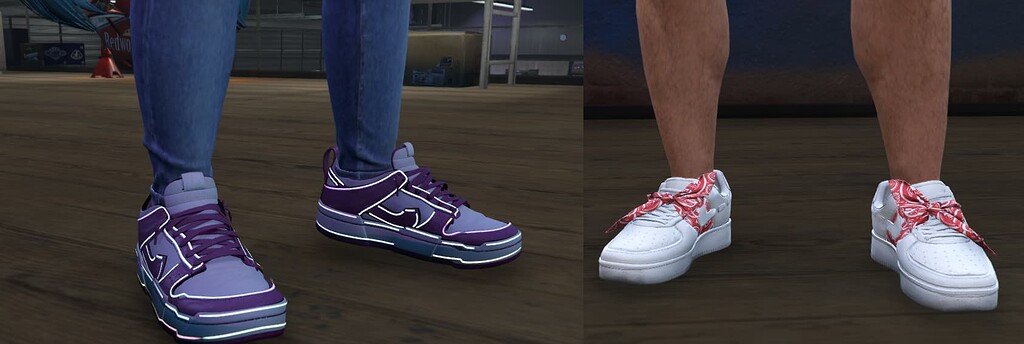 [Paid] Two shoes neon/bandana - FiveM Releases - Cfx.re Community