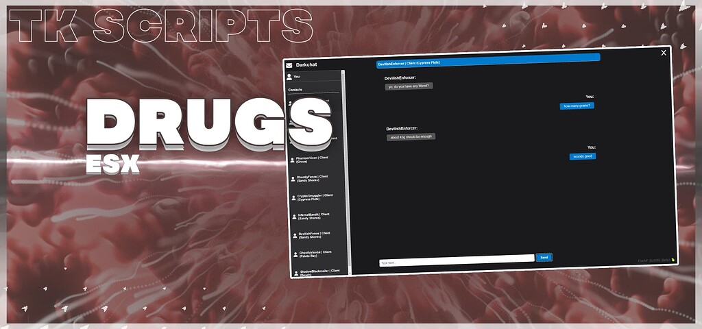 [ESX] esx_tk_druglabs - Advanced Drug Lab System and Drug Selling (With ...
