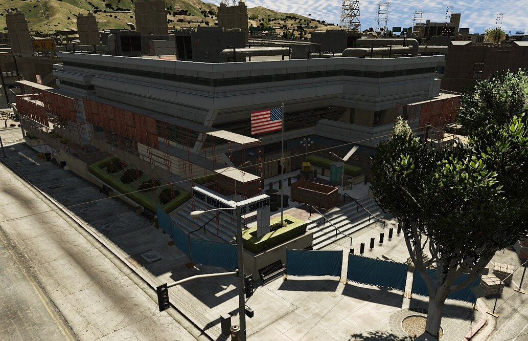 [Free] Mission Row PD Replacement with construction - FiveM Releases ...