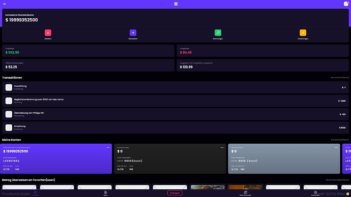 [FREE] [ESX] ebanking - Modern ESX Banking System (Offline Trasfers ...