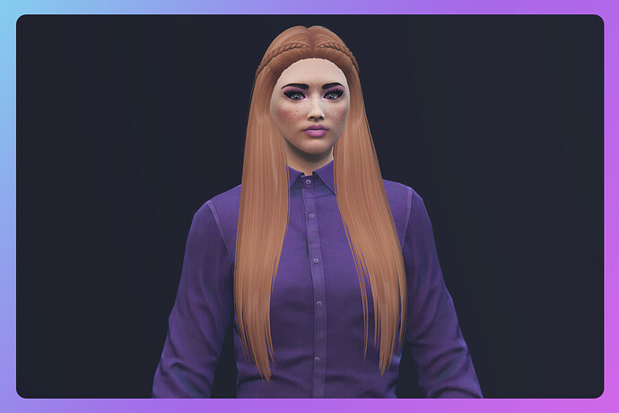 [Release] Long sleek hairstyle with 2 small braids for MP Female ...