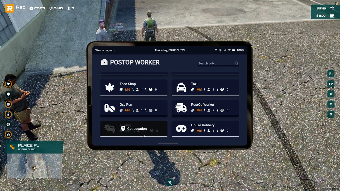 [FREE] [ESX/QB] Group Jobs Tablet. - Rep Scripts - FiveM Releases - Cfx.re Community