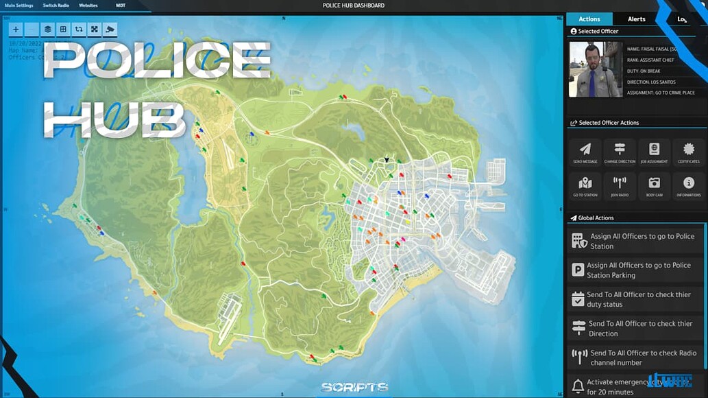 [QBCore] Police Hub, Alerts, Dispatch System - FiveM Releases - Cfx.re Community