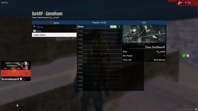 [H@mer][GameRoom] Deathmatch (CS:O Style) - FiveM Releases - Cfx.re ...