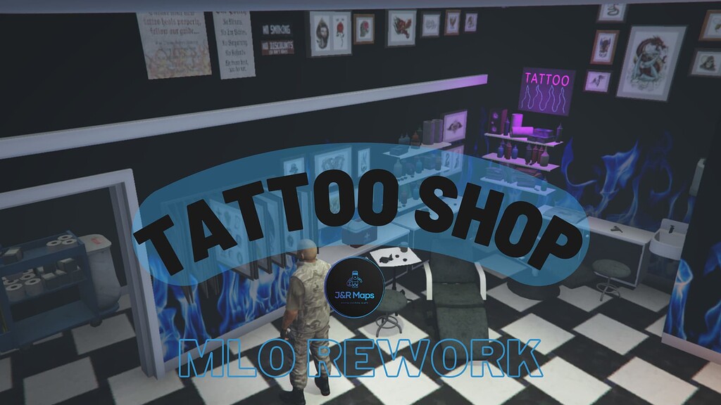 [FIVEM MLO] J&R Tattoo Shop Rework - FiveM Releases - Cfx.re Community