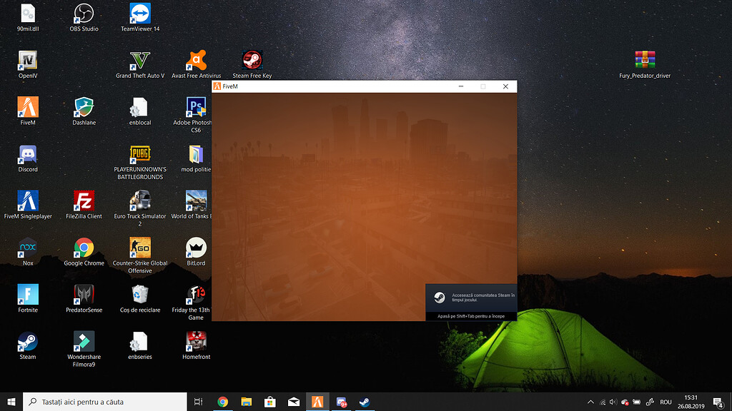 FiveM Startup Error. Black screen when connected to a server! - FiveM ...