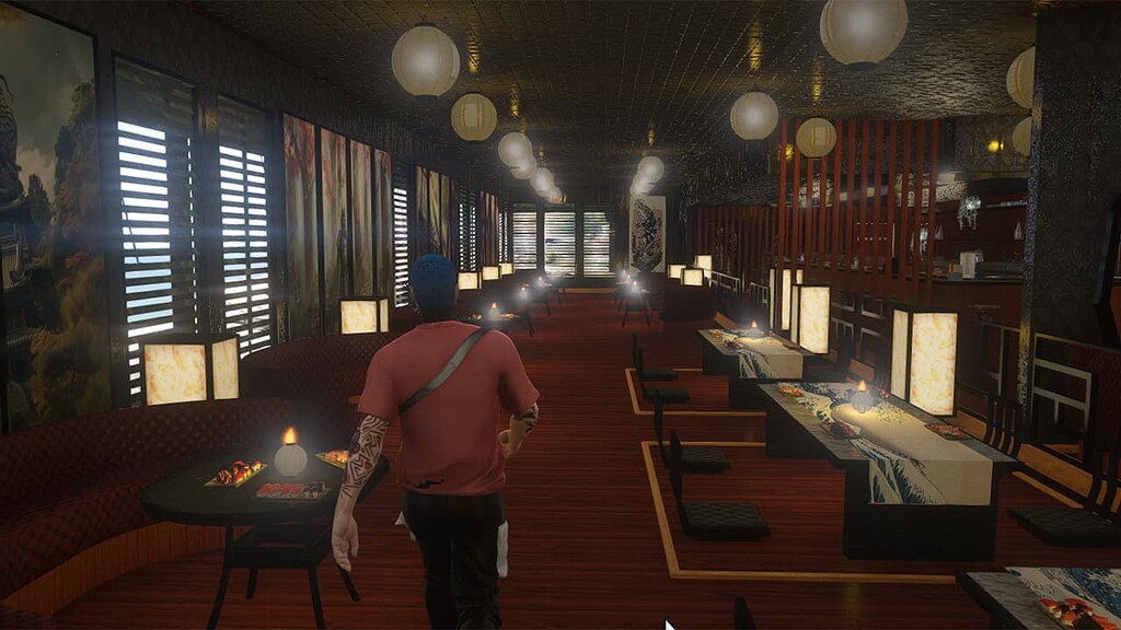 [MAP] SoulSushi Restaurant GTA5, FiveM (New Interior Pipeline INN ...