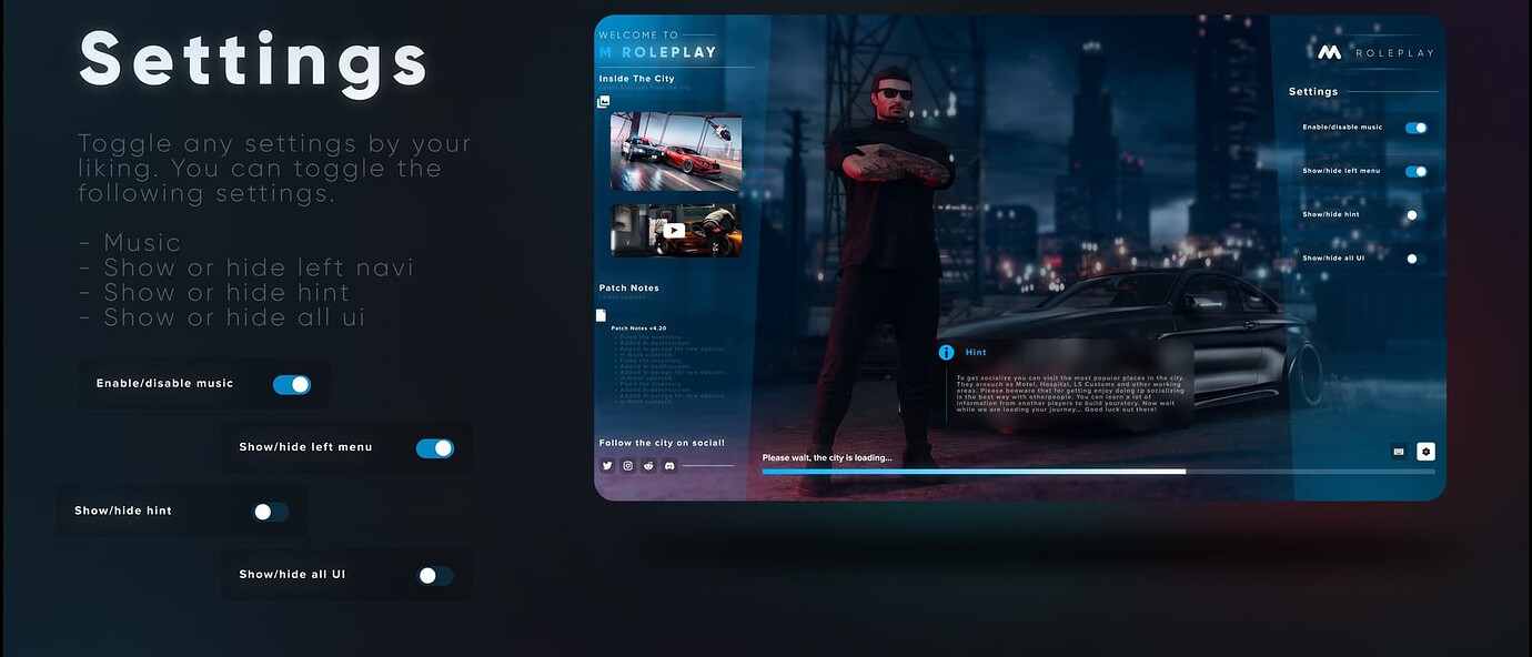 CodeM mLoadingscreen STANDALONE - FiveM Releases - Cfx.re Community