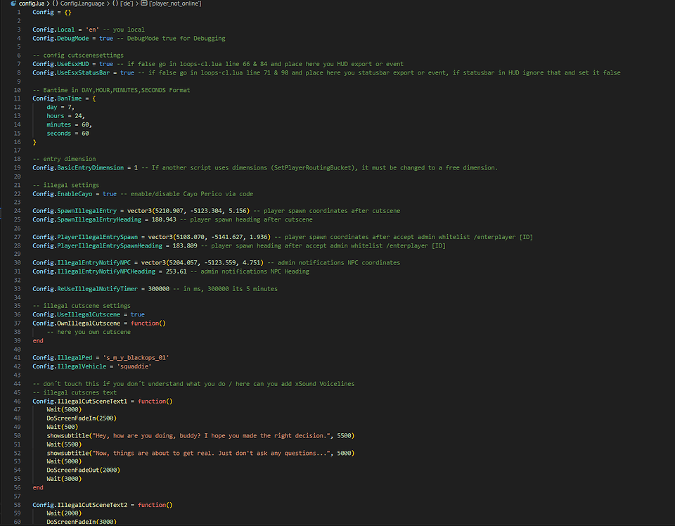 [FREE] [ESX] GMD_Entry | Custom Cutscenes | Own Bansystem | OPEN SOURCE - FiveM Releases - Cfx ...