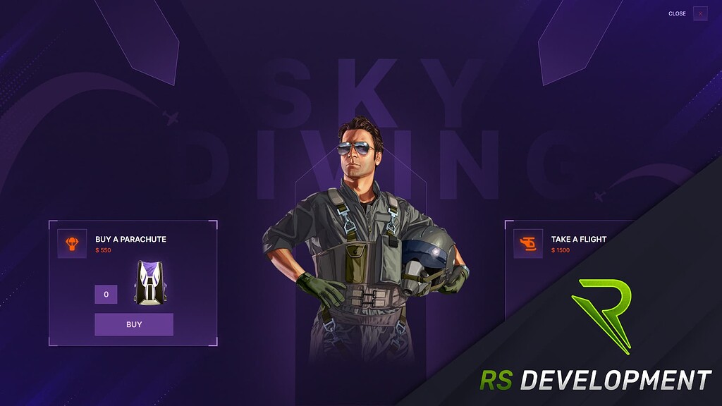RSD SKYDIVING [PAID][ESX] By RSDEV - FiveM Releases - Cfx.re Community