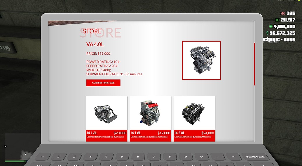 Engine Swaps [Job, Animated] [ESX] - FiveM Releases - Cfx.re Community