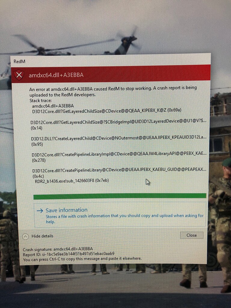 RedM crashing immediately at launch - RedM Client Support - Cfx.re ...
