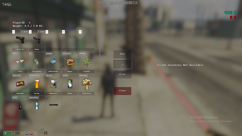 ESX InventoryHUD with SLOT 1-5 - Discussion - Cfx.re Community