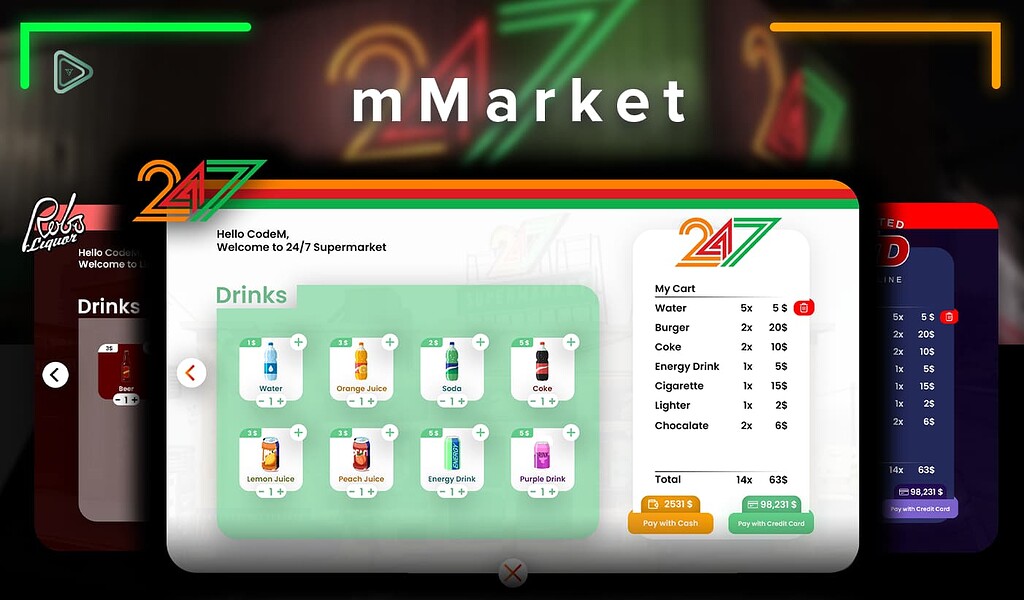 [PAID][ESX-QB] Codem - mMarket - FiveM Releases - Cfx.re Community