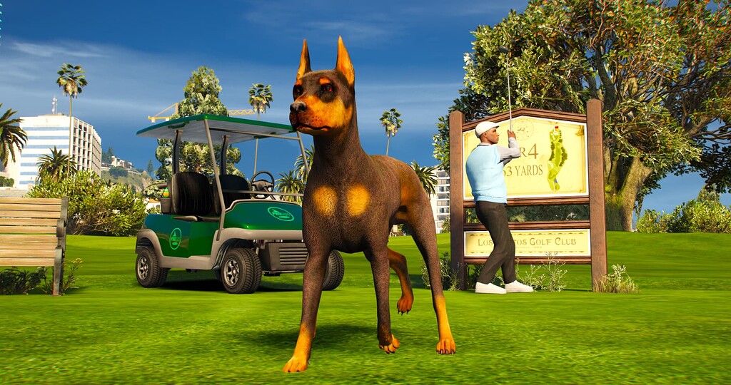 Dobermann Dog [PED] [DOG] [PETS] - FiveM Releases - Cfx.re Community