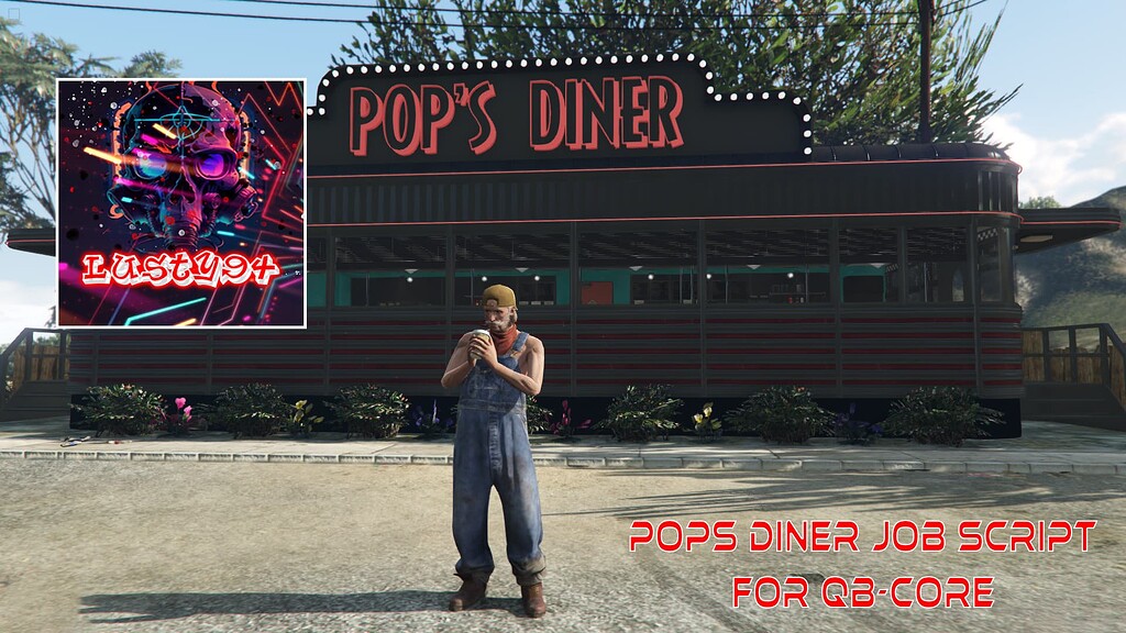 [FREE] [QB] Pops Diner Job - FiveM Releases - Cfx.re Community