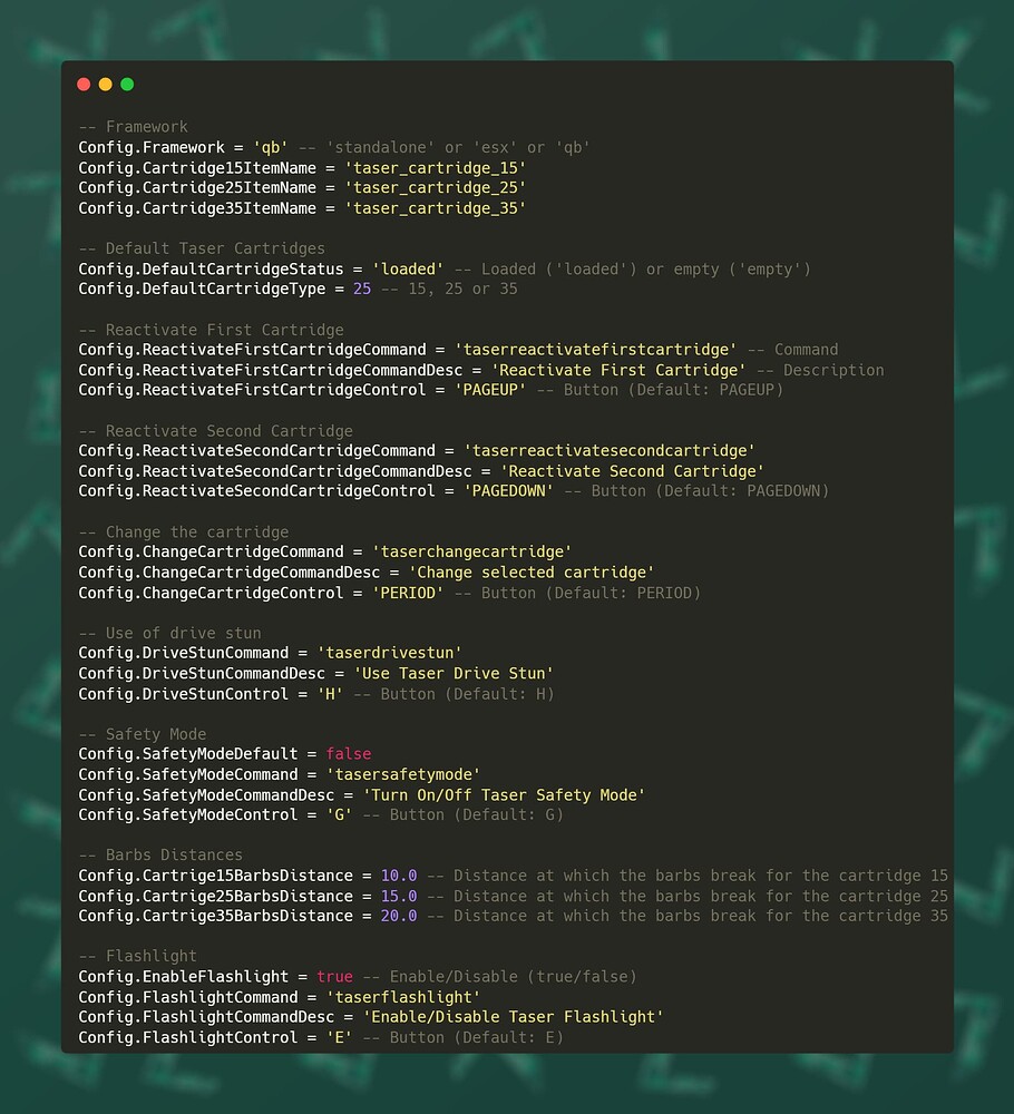 [ESX/QB/Standalone] Realistic Taser - FiveM Releases - Cfx.re Community