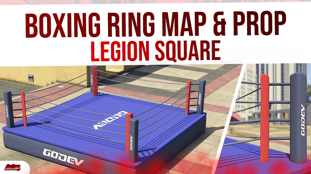 Boxing Ring Map & Prop, Legion Square - FiveM Releases - Cfx.re Community