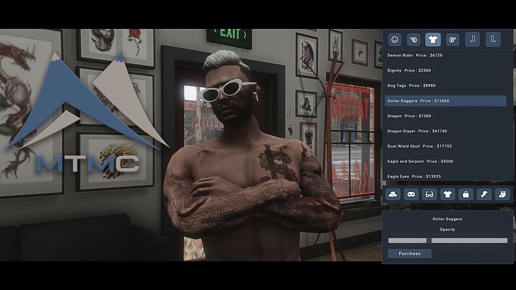 MTMC Tattoos - FiveM Releases - Cfx.re Community