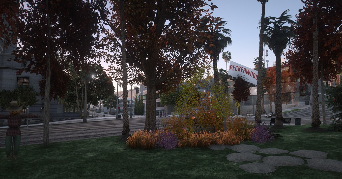 [MAP] Autumn City | Thanksgiving Decorations - FiveM Search