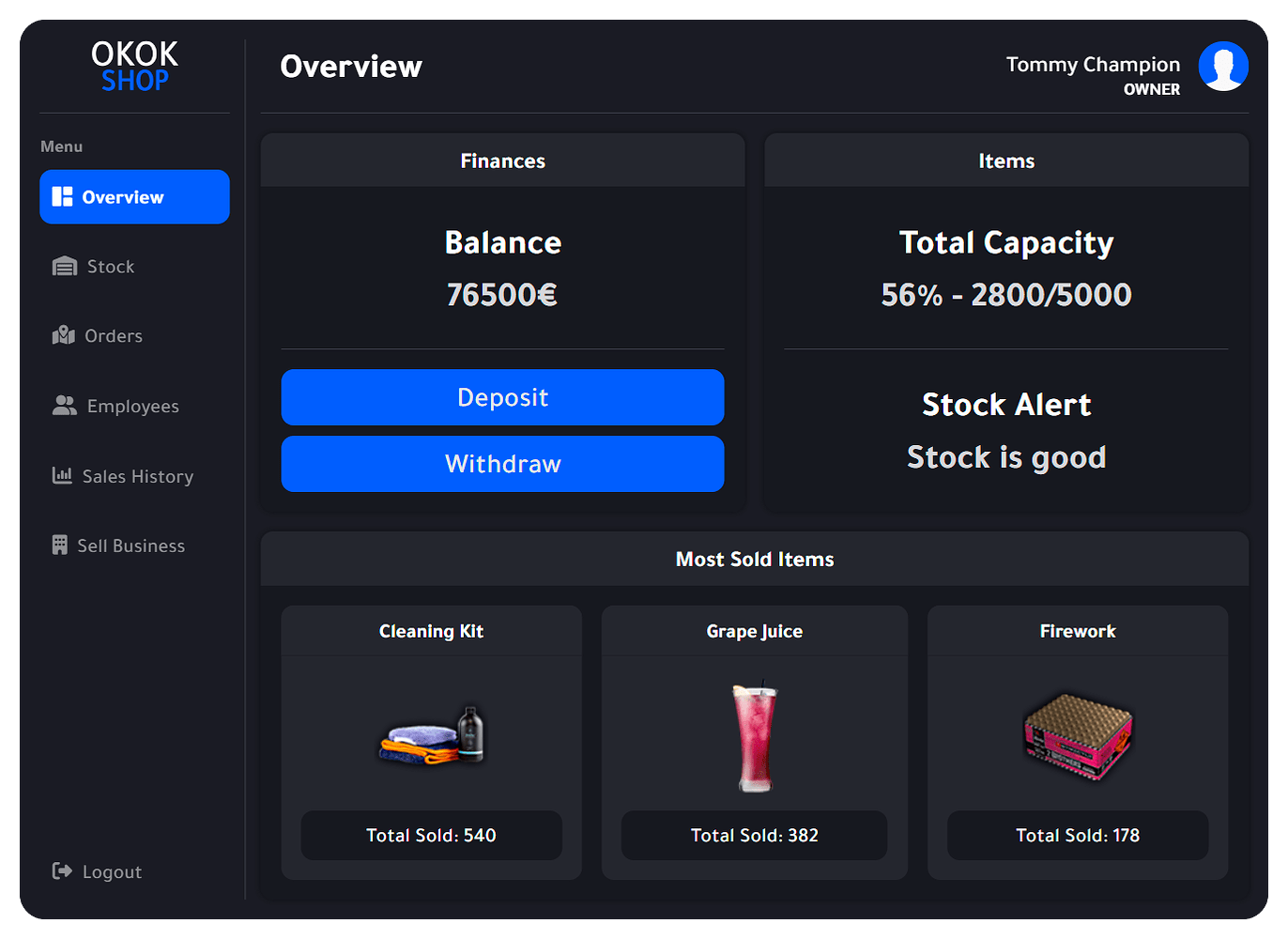 🆗 okokShop [QBCORE][ESX][PAID] - FiveM Releases - Cfx.re Community
