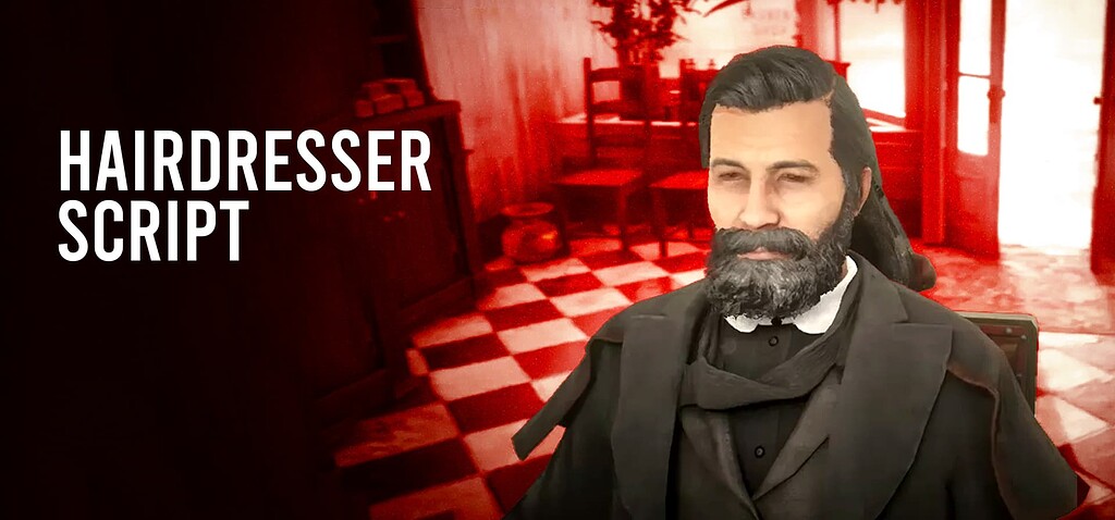 The Red Dead Online Hairdresser (Hair & Barber) - RedM Releases - Cfx ...