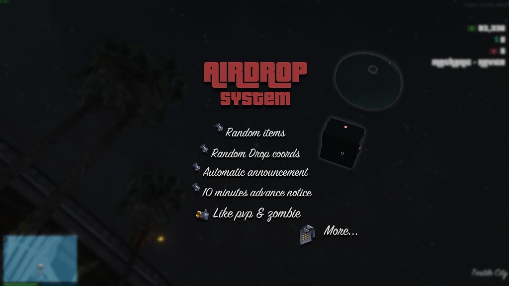 Advanced Airdrop | [ESX/QB] - Releases - Cfx.re Community