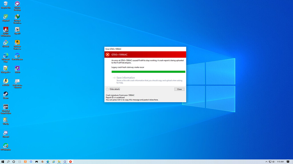 Gta5+1966ac - FiveM Client Support - Cfx.re Community