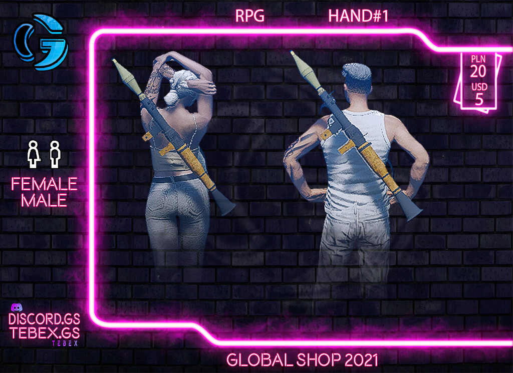 [PAID] RPG | HAND MP Male/Female - FiveM Releases - Cfx.re Community