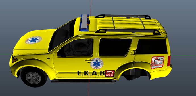 Greek EMS Nissan Pathfinder - ES/ESX - Cfx.re Community