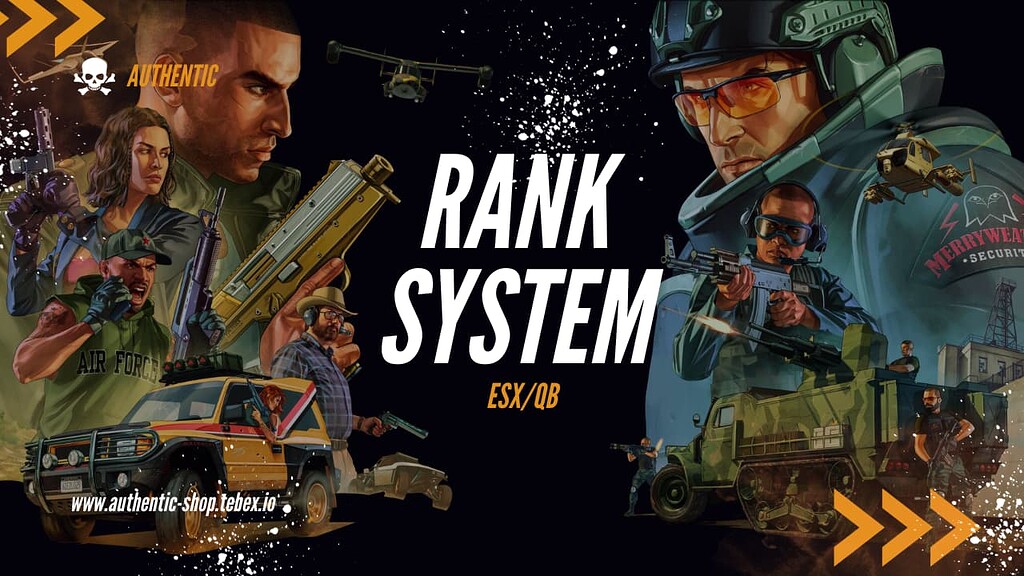 [ESX/QB] - Ranks ( KD Based + Leaderboard ) - FiveM Releases - Cfx.re ...