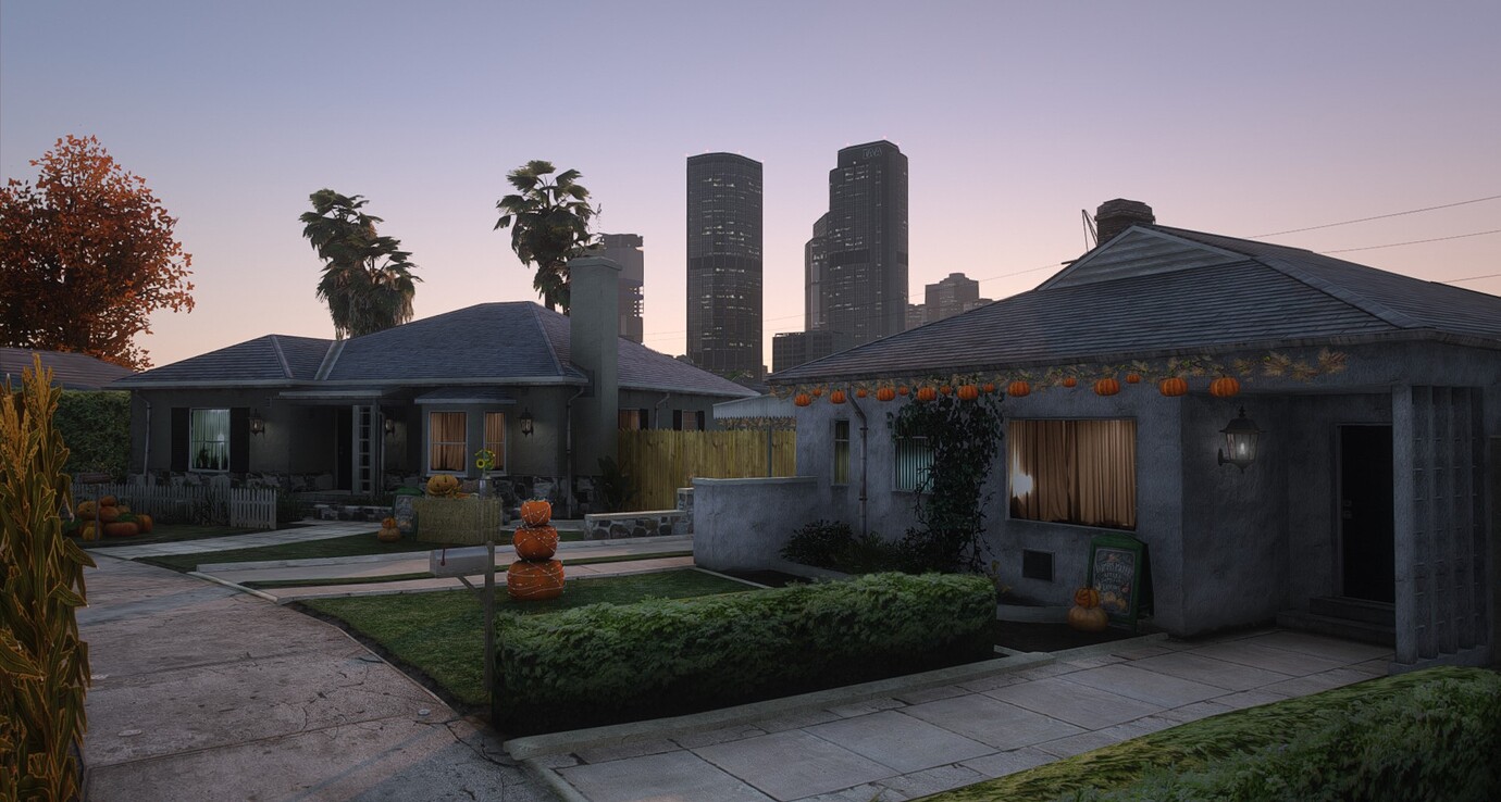 [MAP] Autumn City | Thanksgiving Decorations - FiveM Search