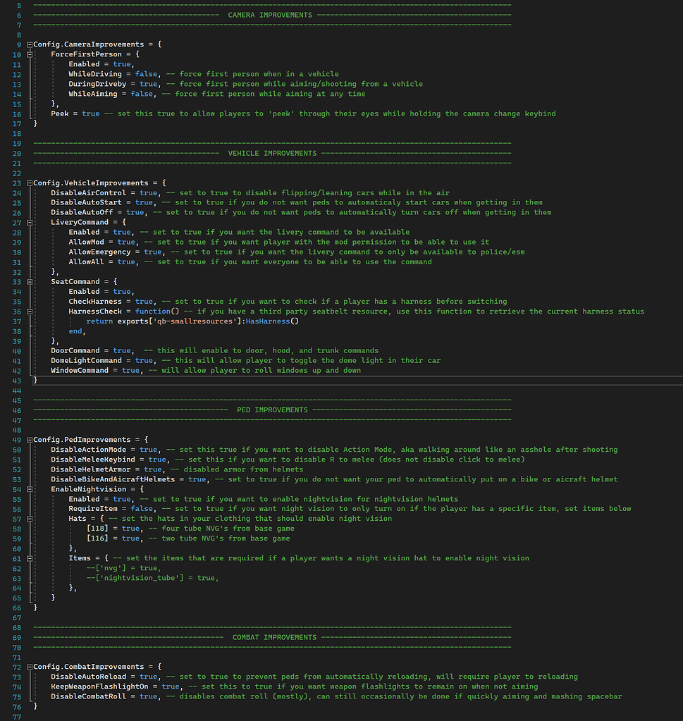 [PAID] [QB-CORE] r14-smallresources | A pack of small features and QoL ...