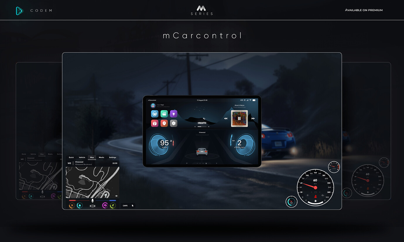 CodeM mCarcontrol ( Advanced Car Control ) - FiveM Releases - Cfx.re ...