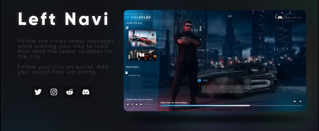 CodeM mLoadingscreen STANDALONE - FiveM Releases - Cfx.re Community