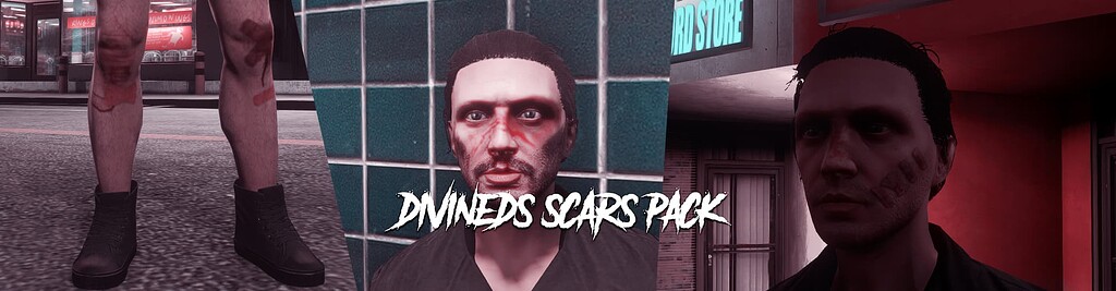 [PAID] [ADDON] 40 Scars (fighting scars/bandages/plasters) by Divined ...