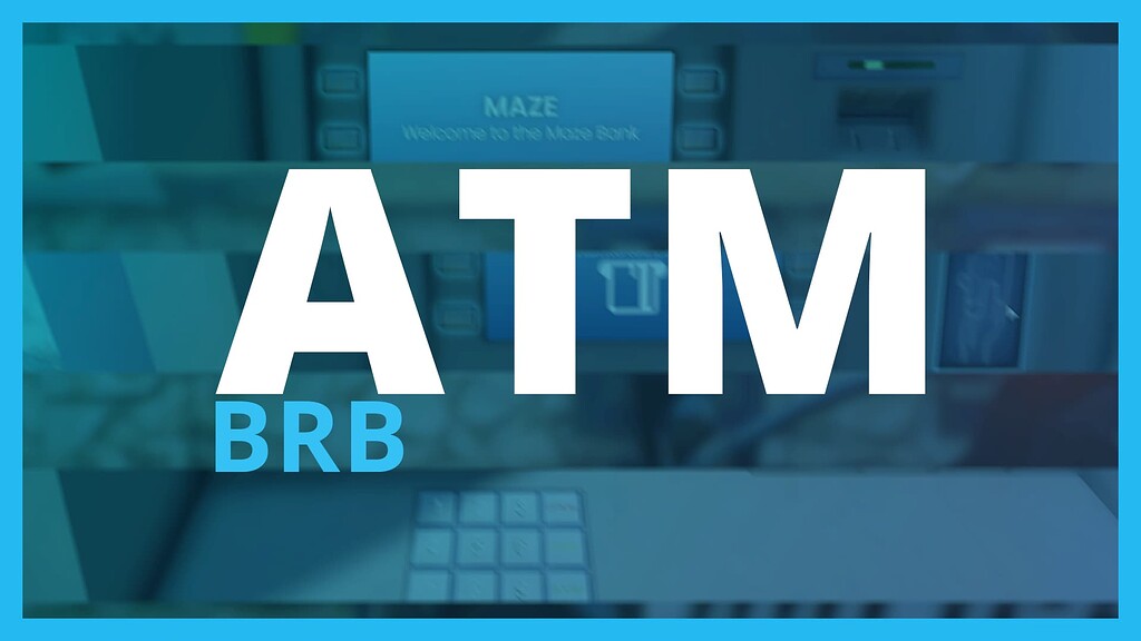 💳 BRB ATM [ESX/QB] - Interactive UI, Real life design, Credit Card ...