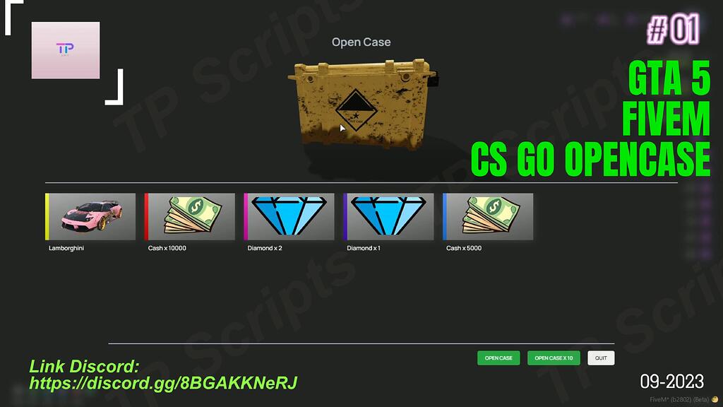 [paid] [qb/esx] opencase cs-go | fivem script - FiveM Releases - Cfx.re ...