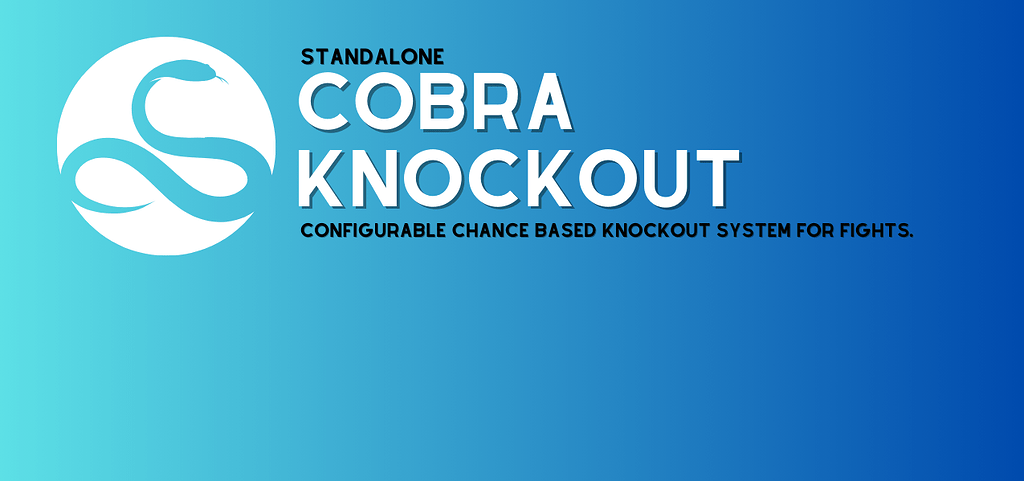 [Paid - $10][Stand-Alone] Cobra Knockout - RedM Releases - Cfx.re Community