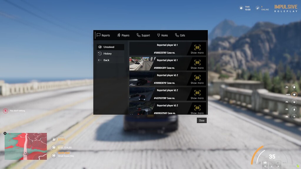 Report System V2 Via Video Record - Live Support - FiveM Releases - Cfx ...