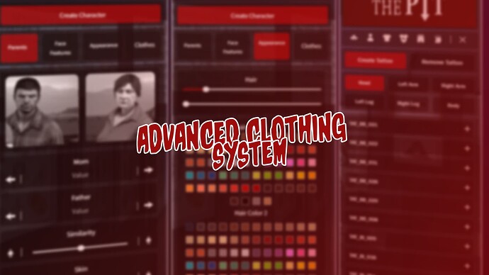 [ESX][QB] Char Creator and Clothes , Barber, Tattoo Shop, Wardrobe ...