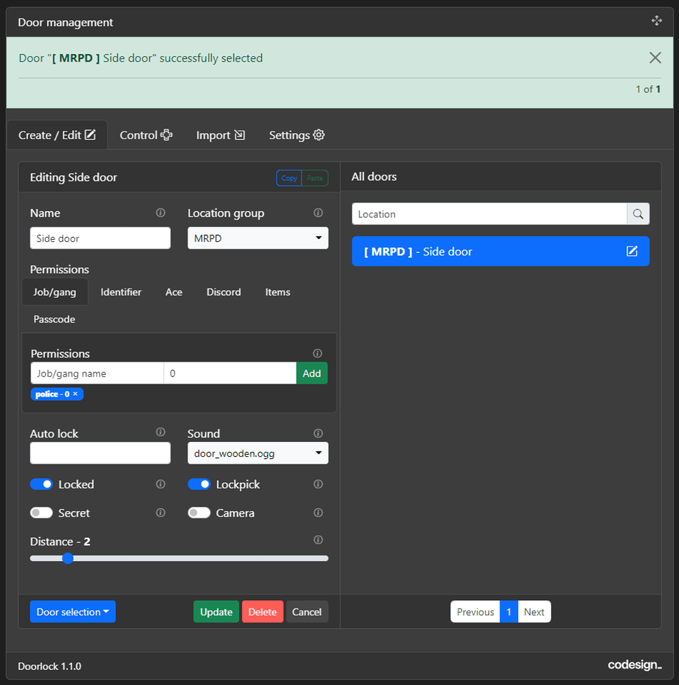 [PAID] Codesign Door Lock - FiveM Releases - Cfx.re Community