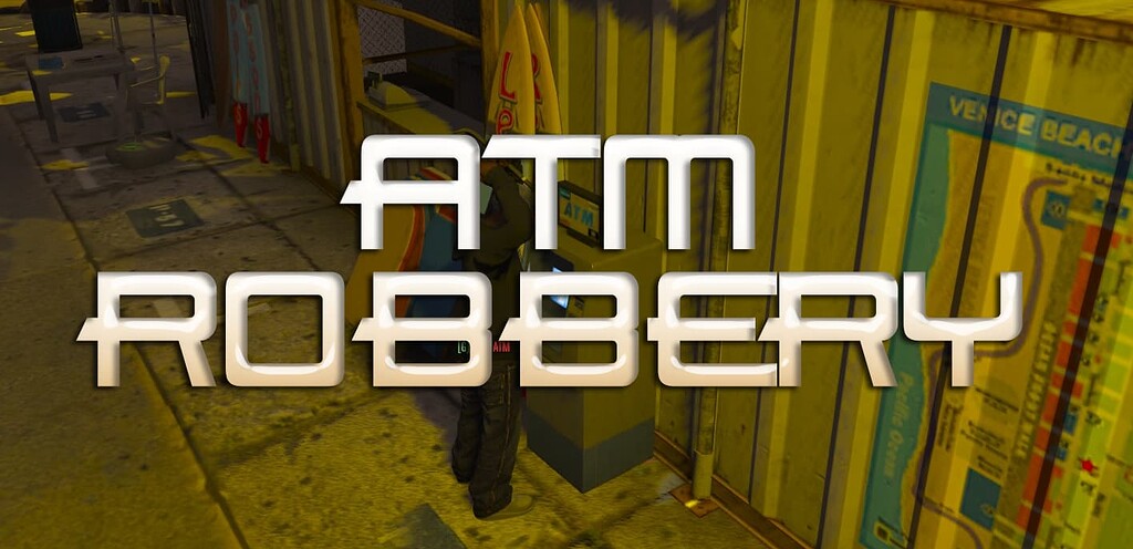 [esx][paid] Advanced Atm Robbery Fivem Releases Cfx Re Community