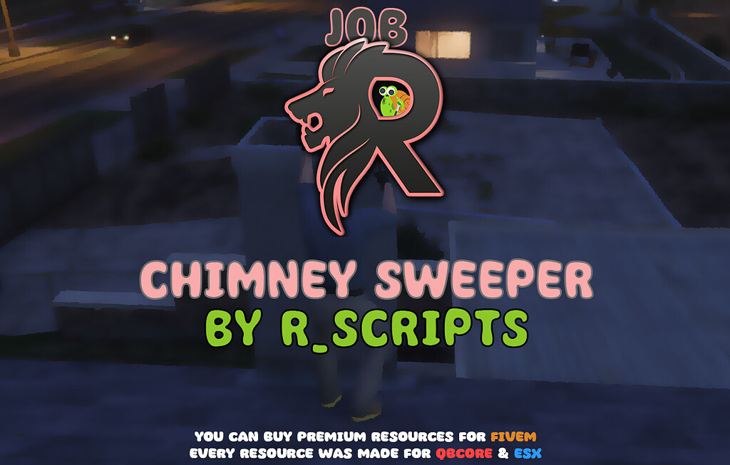 [Paid][QBCore] Chimney Sweeper Job - FiveM Releases - Cfx.re Community