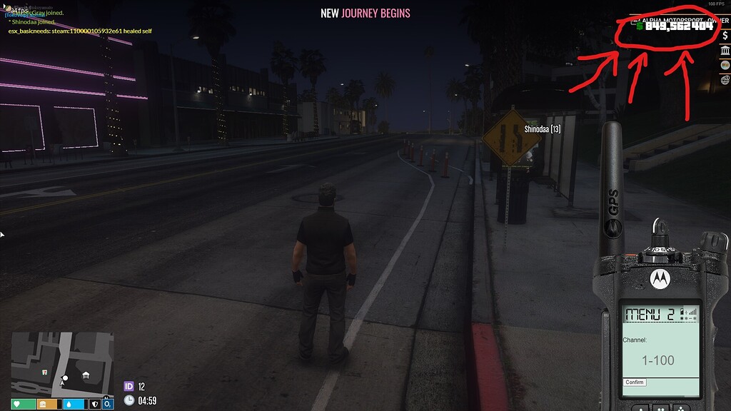 Money HUD show when added or reduced - Resource Support - Cfx.re Community