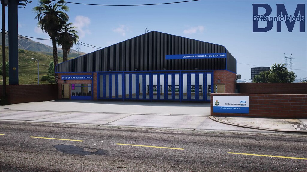 V2 NHS Ambulance Station Mirror Park | Britannic Mods - FiveM Releases ...