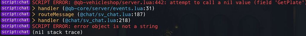 [HELP] Script Error qb-vehicleshop - Discussion - Cfx.re Community