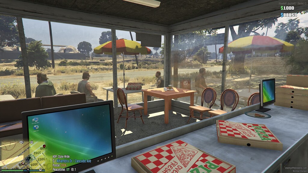 Gino's Pizza Shop in Sandy Shores [ Release ] [ Map ] [ Interior ...